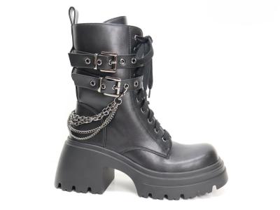 China Ladies Leather Boots for sale