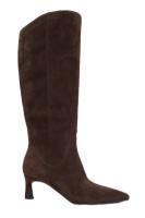 China Ladies Leather Boots for sale