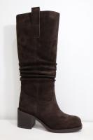 China Ladies Leather Boots for sale
