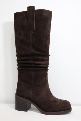 China Ladies Leather Boots for sale
