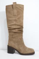 China Ladies Leather Boots for sale