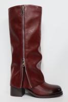 China Ladies Leather Boots for sale