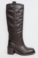 China Ladies Leather Boots for sale