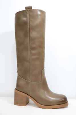 China Ladies Leather Boots for sale