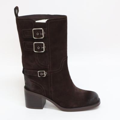 China Ladies Leather Boots for sale
