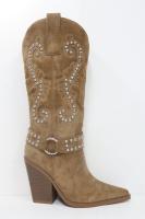 China Ladies Leather Boots for sale