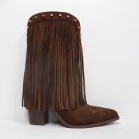 China Ladies Leather Boots for sale