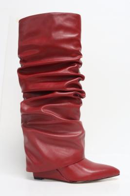 China Ladies Leather Boots for sale