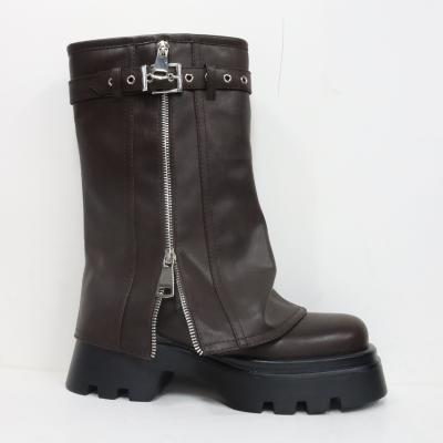 China Ladies Leather Boots for sale