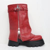 China Ladies Leather Boots for sale