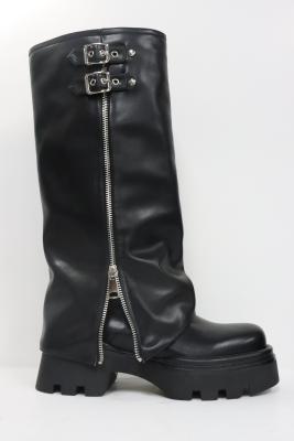 China Ladies Leather Boots for sale