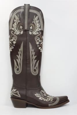 China Ladies Leather Boots for sale