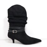 China Ladies Leather Boots for sale