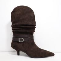 China Ladies Leather Boots for sale