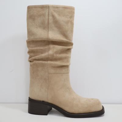 China Ladies Leather Boots for sale