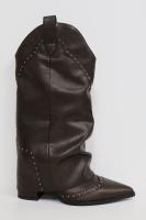 China Ladies Leather Boots for sale