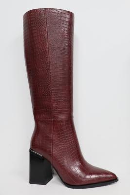 China Ladies Leather Boots for sale