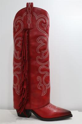 China Ladies Leather Boots for sale