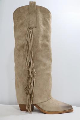 China Ladies Leather Boots for sale