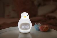 China Soft Silicone Toddler Light Alarm Clock Accompany Children Every Night for sale
