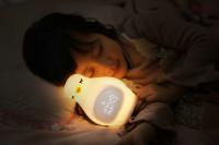 China Commercial Kids Sleep Training Clock / Wake Up Alarm Clock For Toddlers for sale