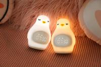 China Soft Silicone Kid Sleep Sleep Trainer Cute Penguin Shape With Sleep Mode for sale