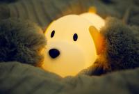 China Rechargeable Lovely Animal Shaped Night Lights Adjustable Brightness for sale