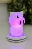 China Comfortable Colorful Portable Rechargeable Night Light For Newborn Baby for sale