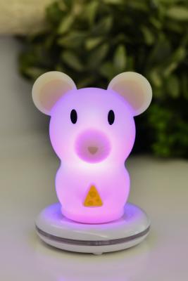 China Commercial Safe Multicolor Rechargeable Led Night Light No Sharp Parts for sale