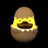 China Lovely Ducklings Egg Kids Room Night Light Battery Operated Customized Timer for sale