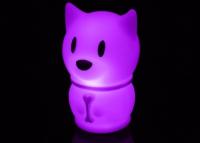 China Colorful Warm Infant Night Light / Soft Silicone Led Night Light for sale