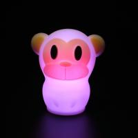 China Commercial Baby Nursery Night Light / Colorful Silicone Animal Light for sale