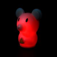 China Soft Mouse Unique Baby Nursery Night Light / Fun Night Lights Toddlers for sale