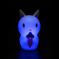 China Energy - Saving Cute Portable Silicone Night Light Battery Operated For Bedroom for sale