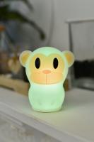 China Portable Customized Colorful Monkey Night Light Nursery Kids Sleep Lamp for sale