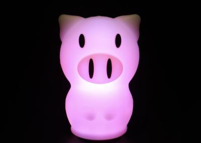 China Non Toxic Silicone LED Night Light , Cute And Compact Rechargeable Night Light for sale
