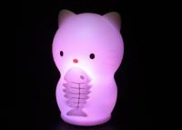 China Cute Decorative Animal Shaped Night Lights Safe Baby Sleep Lamp No Visual Stimulation for sale