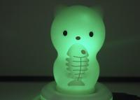 China Portable Rechargeable Custom Night Light Lamp For Baby Lovely Appearance for sale
