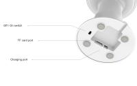 China Unique Touch Sensor Led Table Lamp With Speaker AC100-240V 50/60HZ for sale