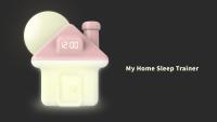 China Cartoon Family Baby Sleep Trainer / Small Room Goodnight Sleep Trainer Optional Color for sale
