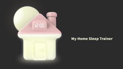 China Cartoon Family Baby Sleep Trainer / Small Room Goodnight Sleep Trainer Optional Color for sale