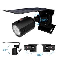 China 6V 2.5W Solar Powered LED Outdoor Lights With PIR Human Body Sensing for sale