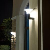 China Wireless Solar Powered LED Outdoor Lights Wall Mounted Type 5V / 3.5W for sale