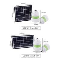 China 700lm Solar Powered LED Outdoor Lights With Touched Switch Control for sale