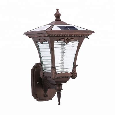 China Wall Mounted Solar Powered LED Outdoor Lights With Aluminium Frame for sale