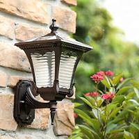 China Wall Mounted Solar Powered LED Outdoor Lights With Aluminium Frame for sale