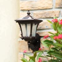 China Motion Sensor Solar Powered Outdoor Wall Lights , Solar Outdoor Wall Lantern for sale