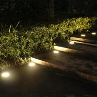 China Floor Deck Solar Powered LED Outdoor Lights System Polycrystalline Silicon Solar Panel for sale