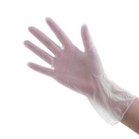 China Disposable Latex Free Powdered Vinyl Gloves 100 Pieces Per Box Multi Size for sale