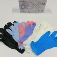 China Disposable Nitrile Gloves For Food Processing And Household Cleaning for sale